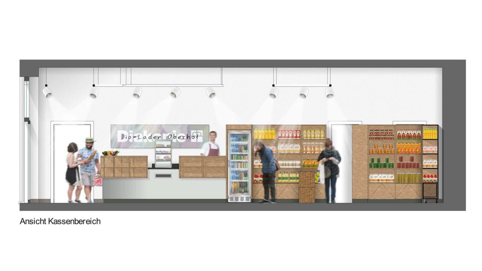 simus RAUMKONZEPTE - Bioladen Oberhof, Bad Homburg v.d.H.