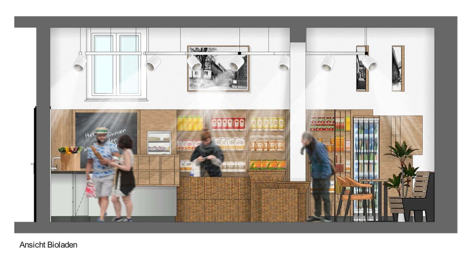 simus RAUMKONZEPTE - Bioladen Oberhof, Bad Homburg v.d.H.